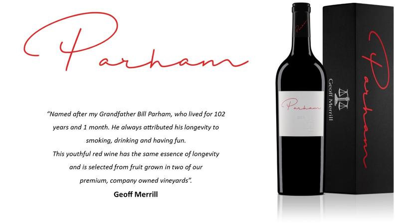 New Product Launch - Parham Cabernet Sauvignon - Geoff Merrill Wines